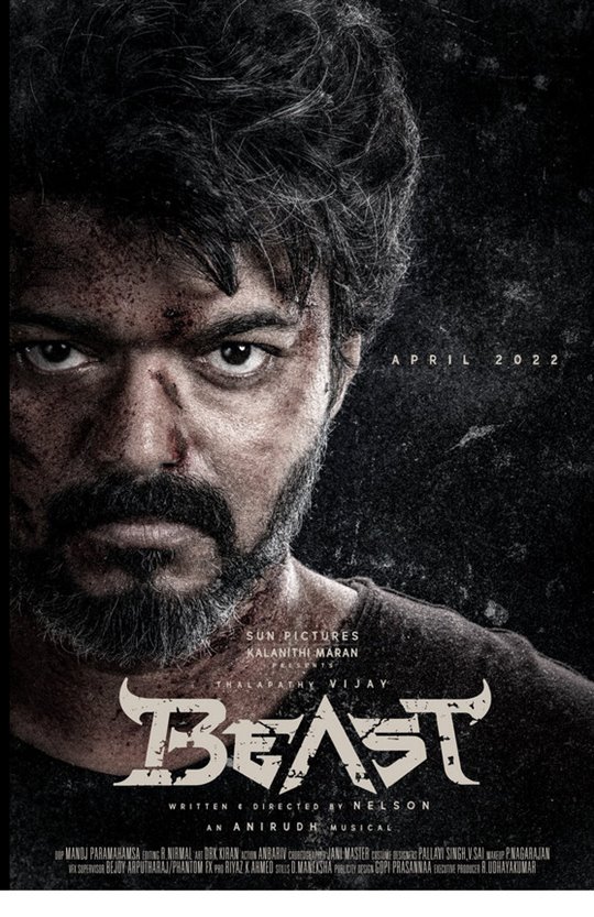 Beast movie large poster.
