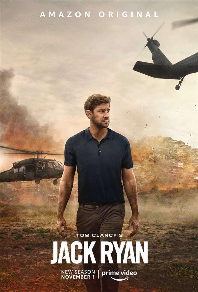 Tom Clancy's Jack Ryan (Prime Video) movie large poster.